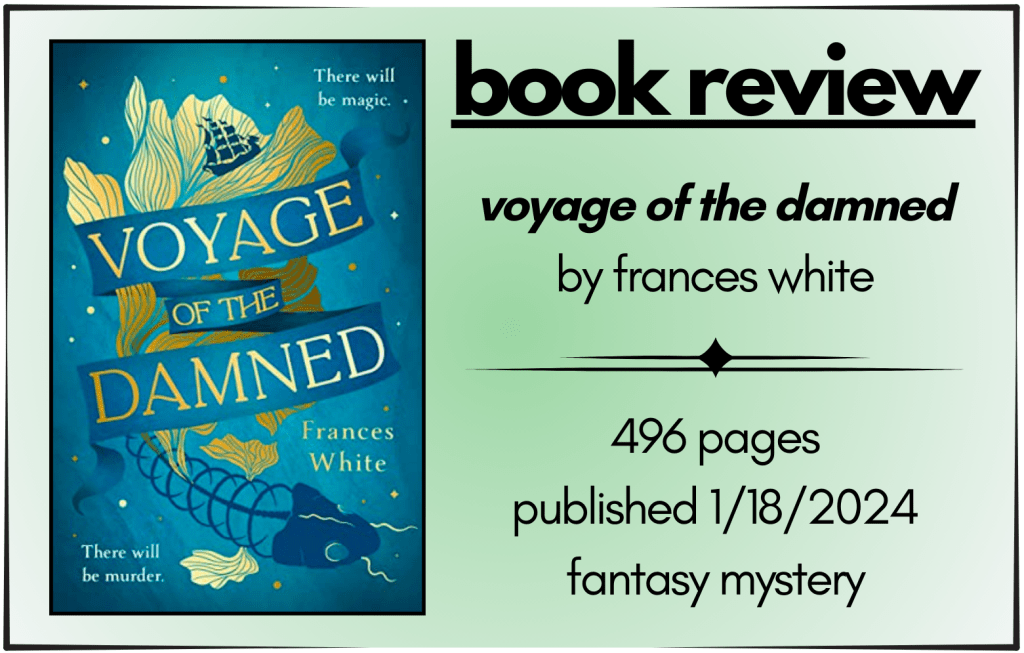 Book Review - Voyage of the Damned - Biblio Nerd Reflections