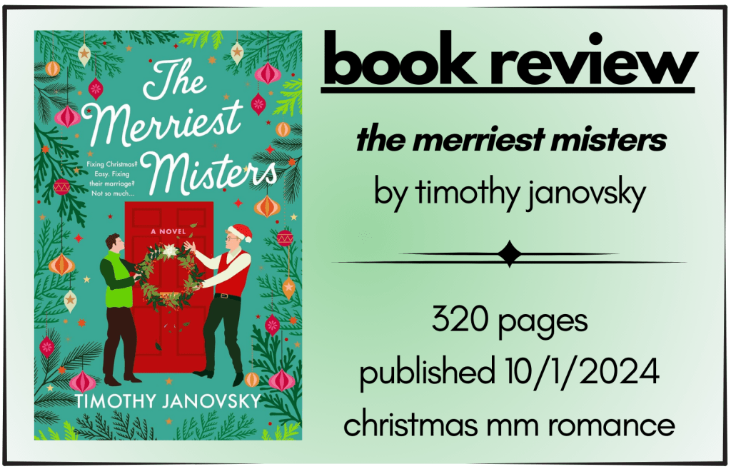 The Merriest Misters - ARC Review - Biblio Nerd Reflections